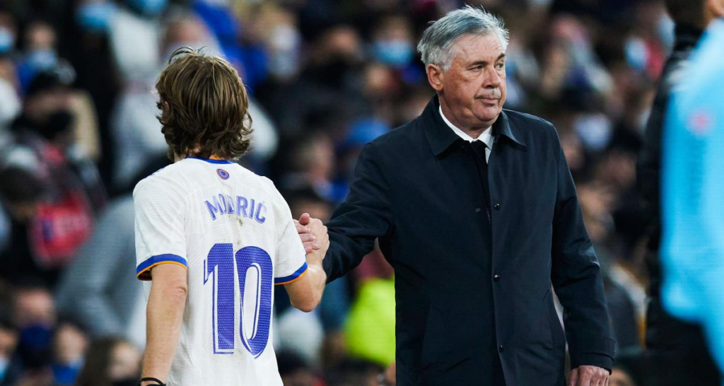 "He's perfect in his? Carlo Ancelotti praises Luka Modric