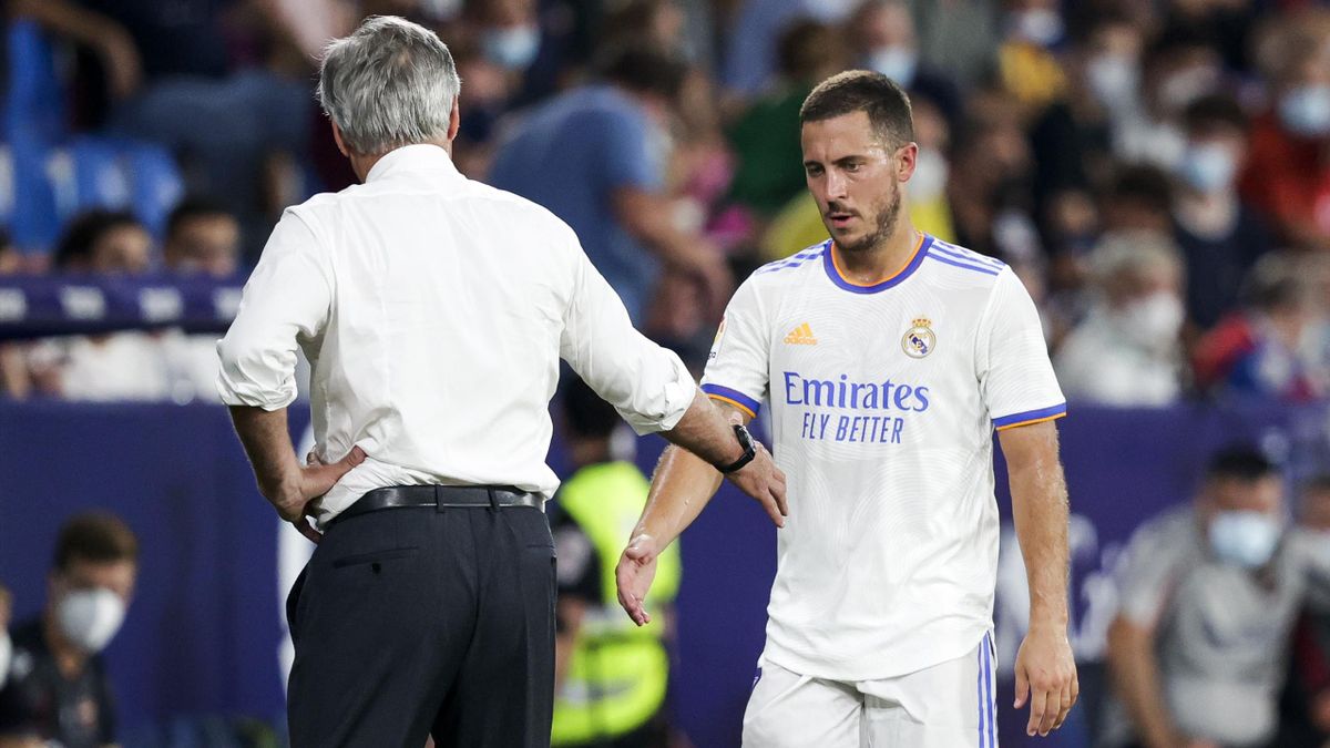 Real : Ancelotti prend une forte décision, Hazard dos au mur pour son avenir