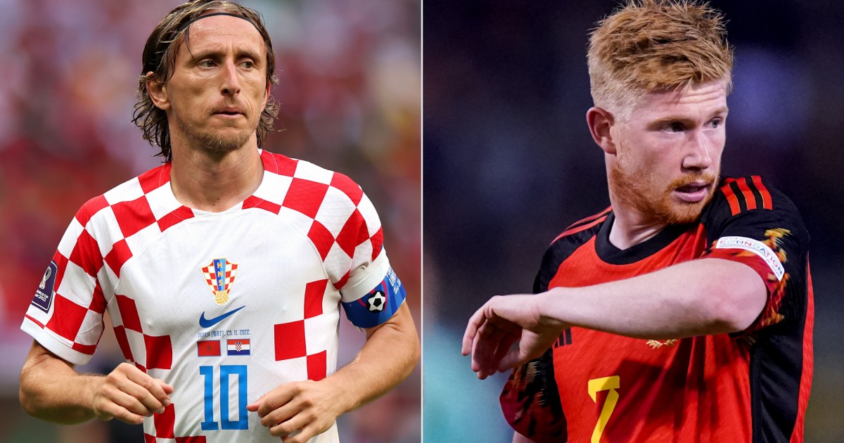 Croatie - Belgique, les compos officielles avec Modric, De Bruyne... titulaires