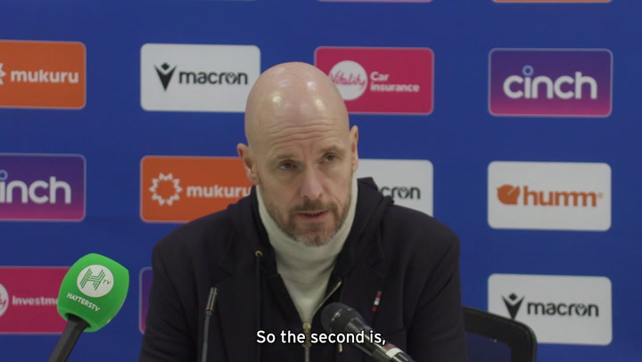 Ten Hag nomme les quatre joueurs de Man Utd à l'origine du match nul ... Ten Hag nomme les quatre joueurs de Man Utd à l'origine du match nul ...