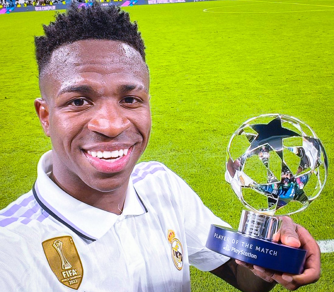 Le Ballon Dor Ne Fait Pas Rêver Vinicius Jr Il Nen Veut Pas Je Vais Vous Dire Mon Seul