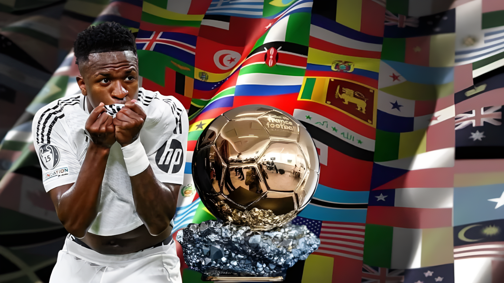 Rodri Ballon d'or : Voici tous les pays qui ont voté Vinicius Jr